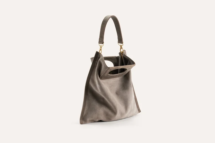 The Cass Clutch — Classic Cass | Stinson Amber Suede