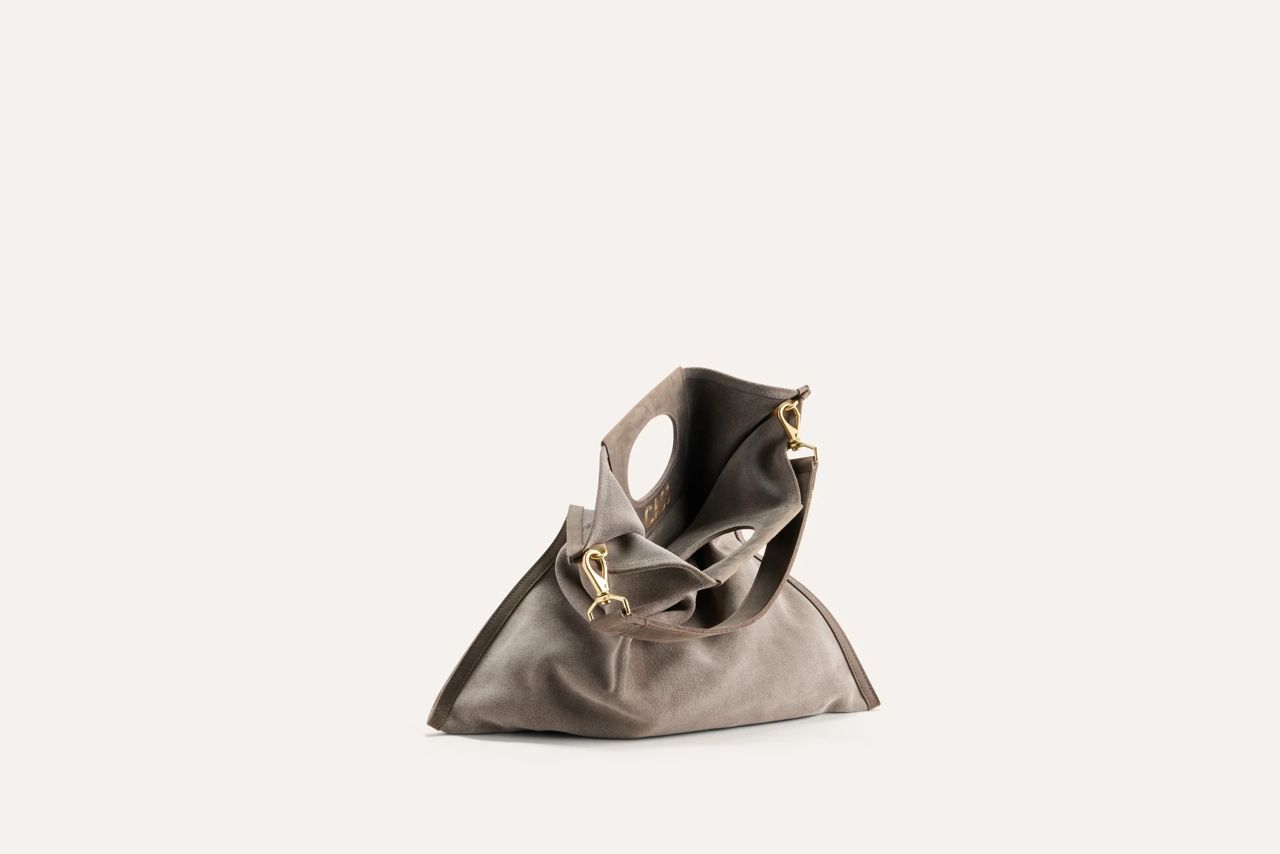 The Cass Clutch — Classic Cass | Stinson Amber Suede