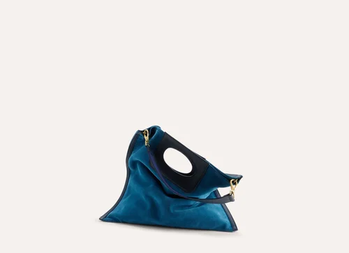 The Cass Clutch — Classic Cass | Stinson Amber Suede