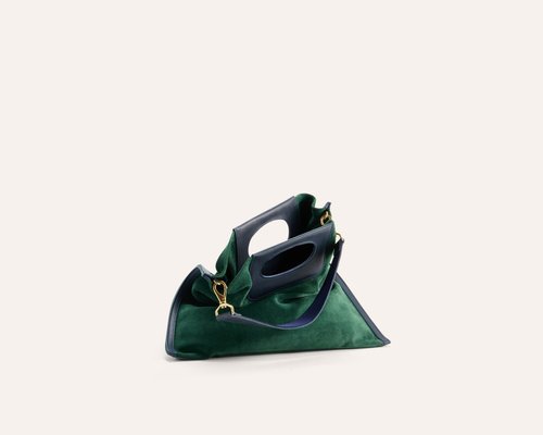 The Cass Clutch — Classic Cass | Stinson Amber Suede