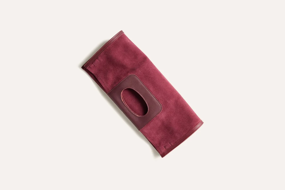 The Cass Clutch — Classic Cass | Stinson Amber Suede