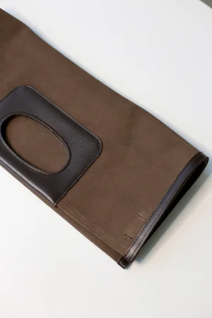 The Cass Clutch — Classic Cass | Stinson Amber Suede