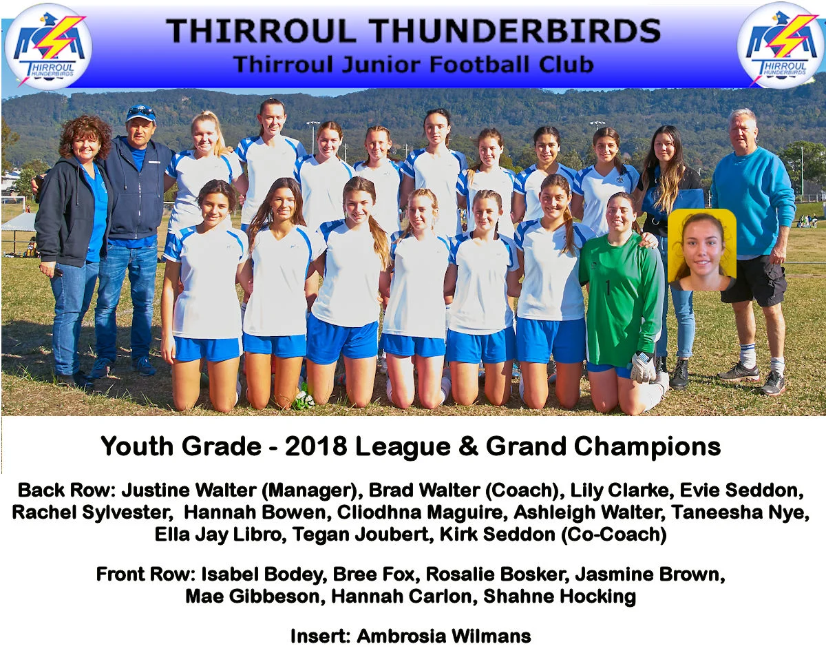 Thunderbirds WYL — Thirroul Junior Football Club
