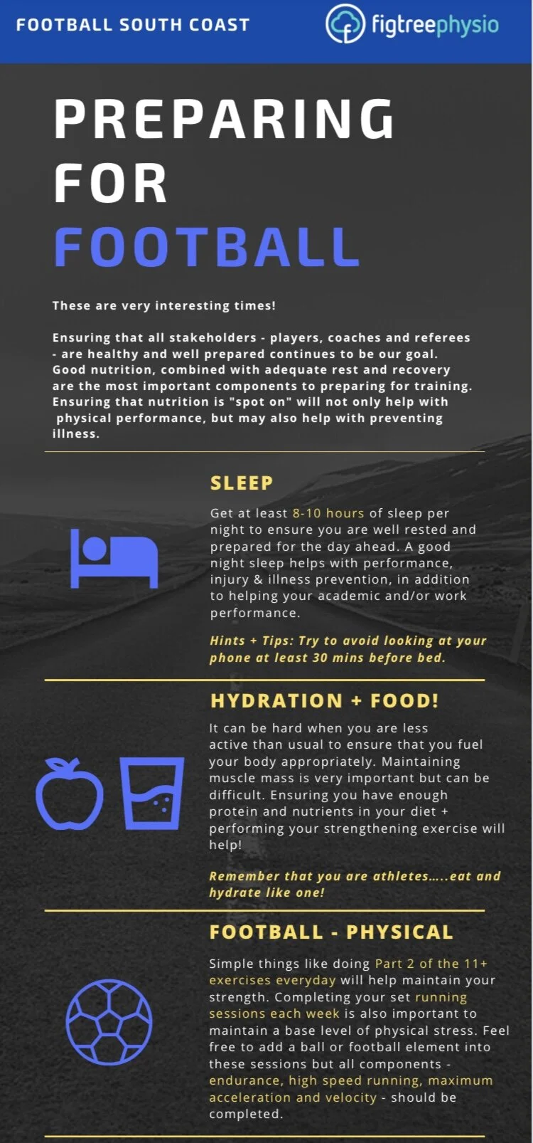 Preparing for Football Training Plan — Thirroul Junior Football Club