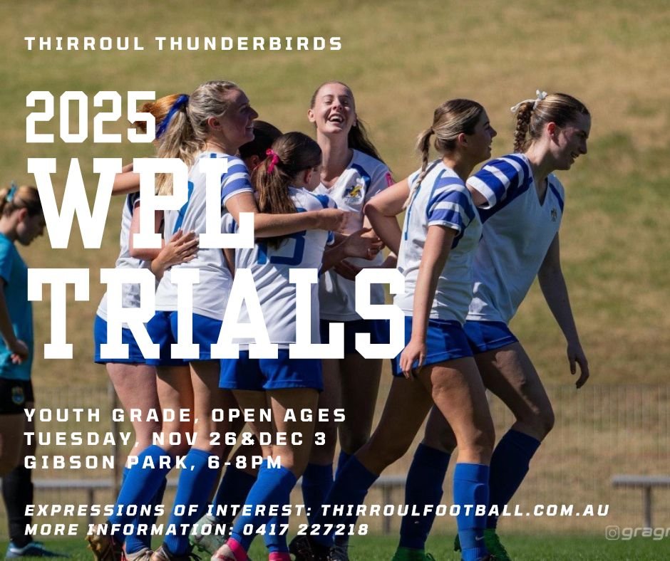 2025 Thunderbirds WPL Expressions of Interest — Thirroul Junior ...