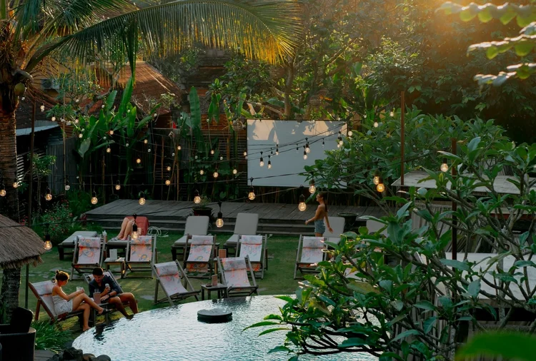 Folk Ubud : The Iconic Pool Club & Garden Restaurant in Central Ubud
