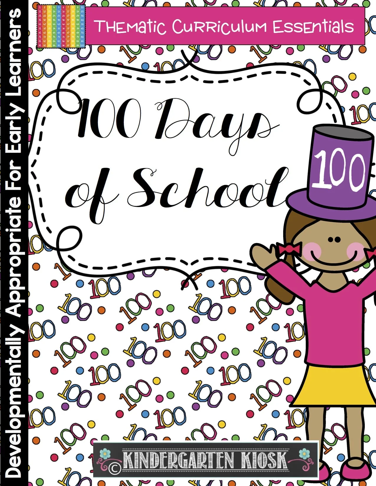 100 Days of School Unit — Kindergarten Kiosk