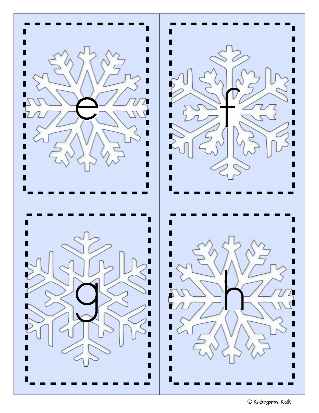 Winter Thematic Unit — Kindergarten Kiosk