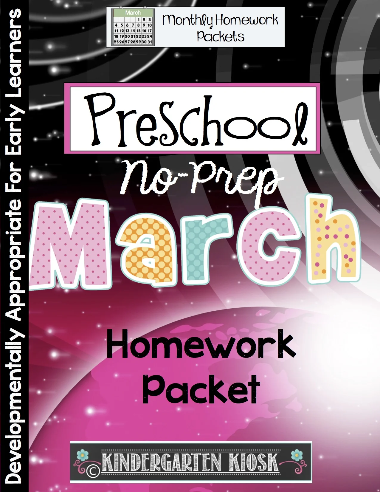 January Preschool Homework Packet — Kindergarten Kiosk