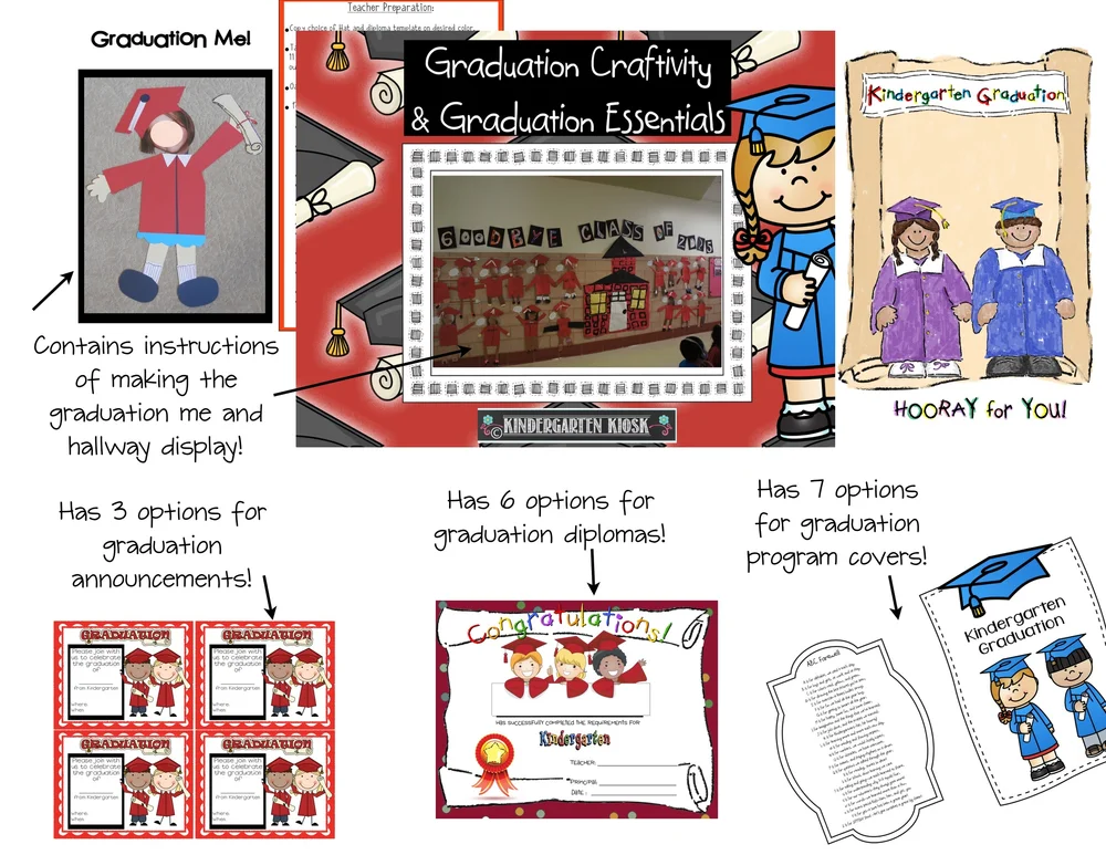 Preschool Graduation Program Covers