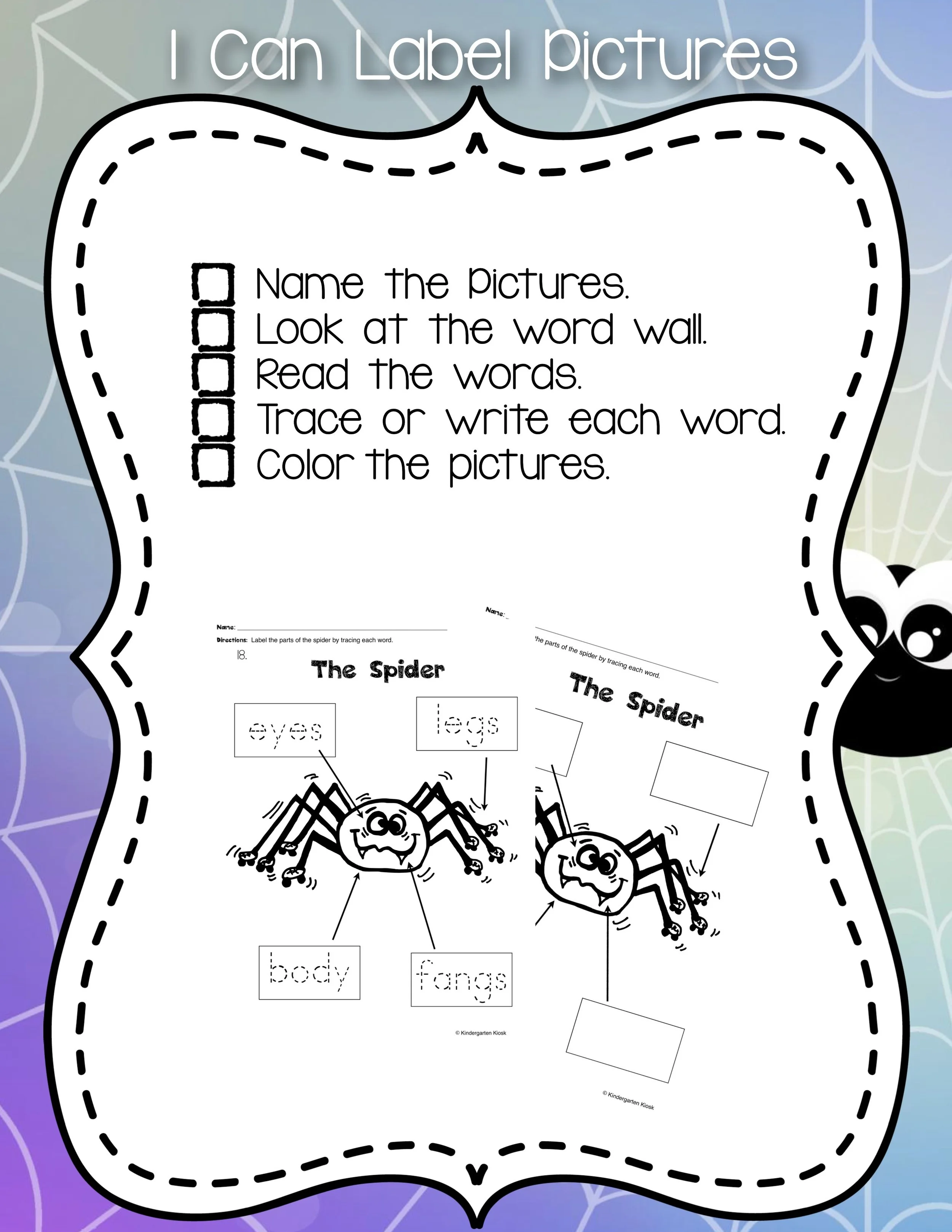Diary Of A Spider Activities