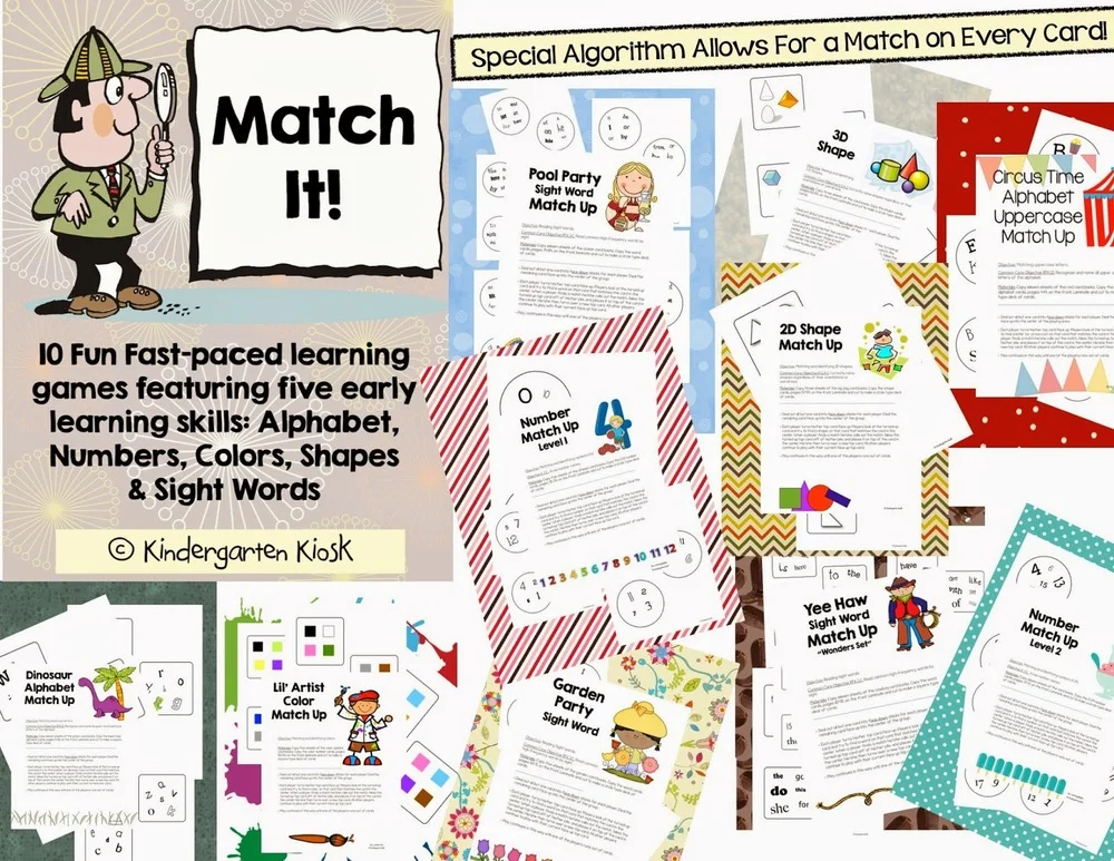 Ten Early Learning Games to Build Fluency — Kindergarten Kiosk