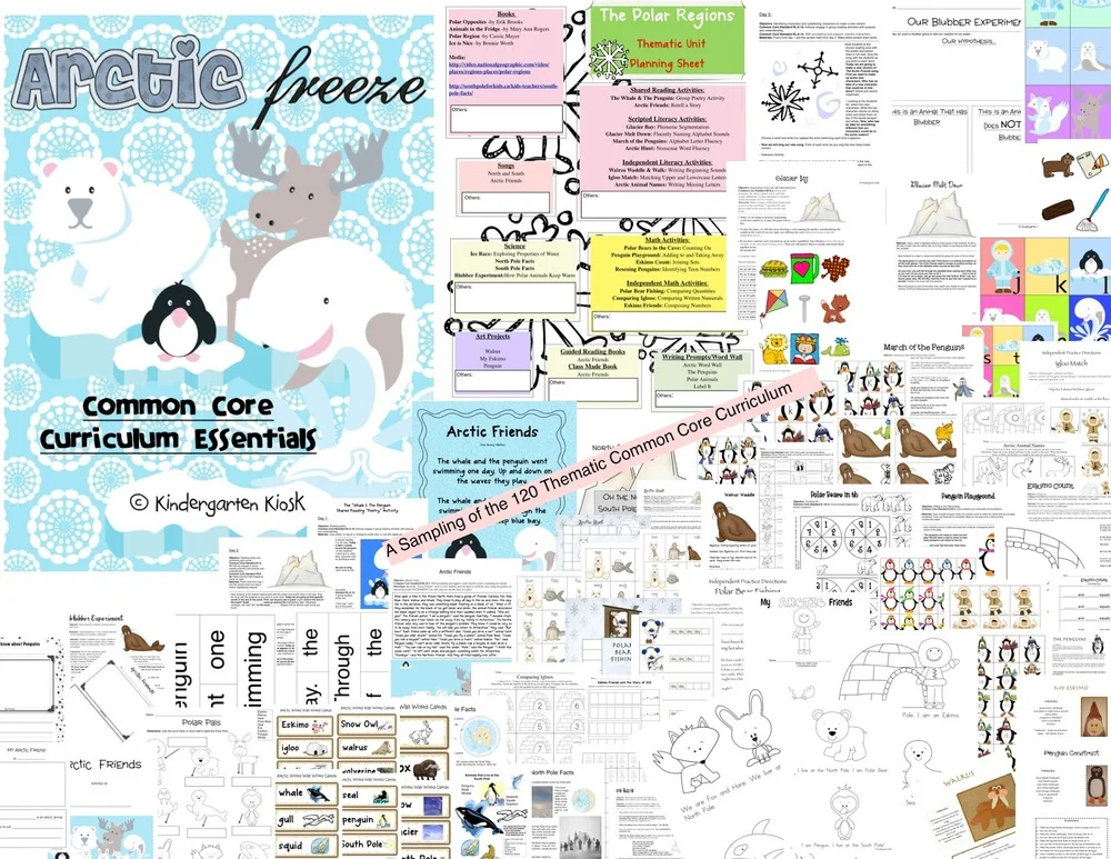 January — Kindergarten Kiosk