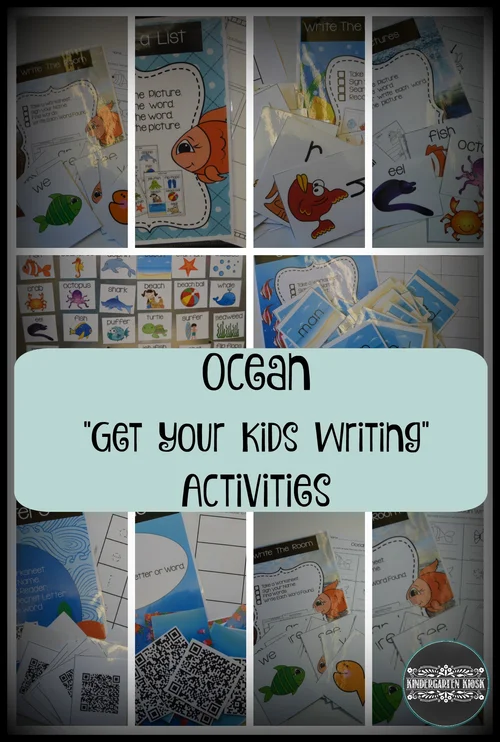 Ocean Thematic Fun — Kindergarten Kiosk