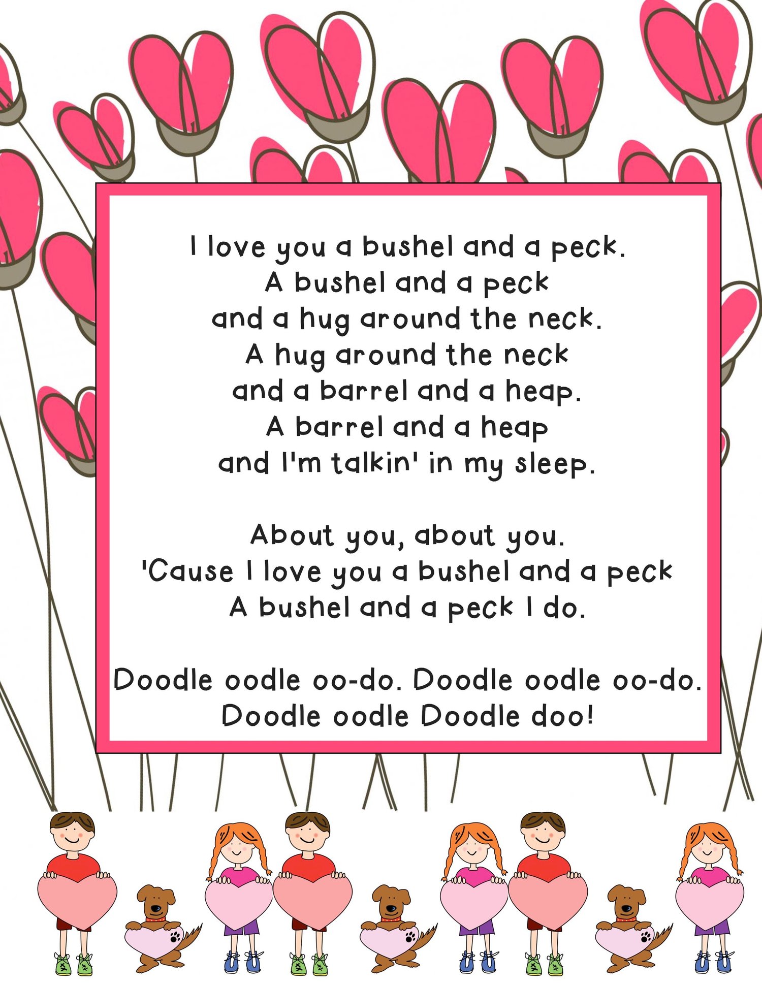 Valentine Activities Thematic Unit — Kindergarten Kiosk