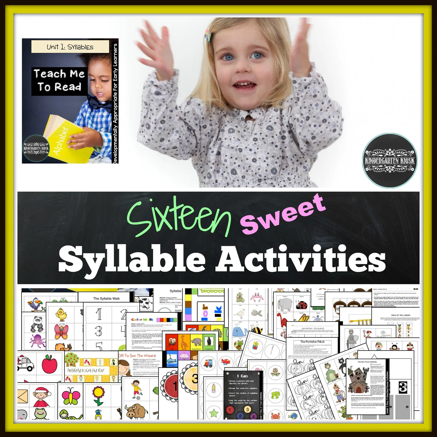 Clapping Syllables — Kindergarten Kiosk