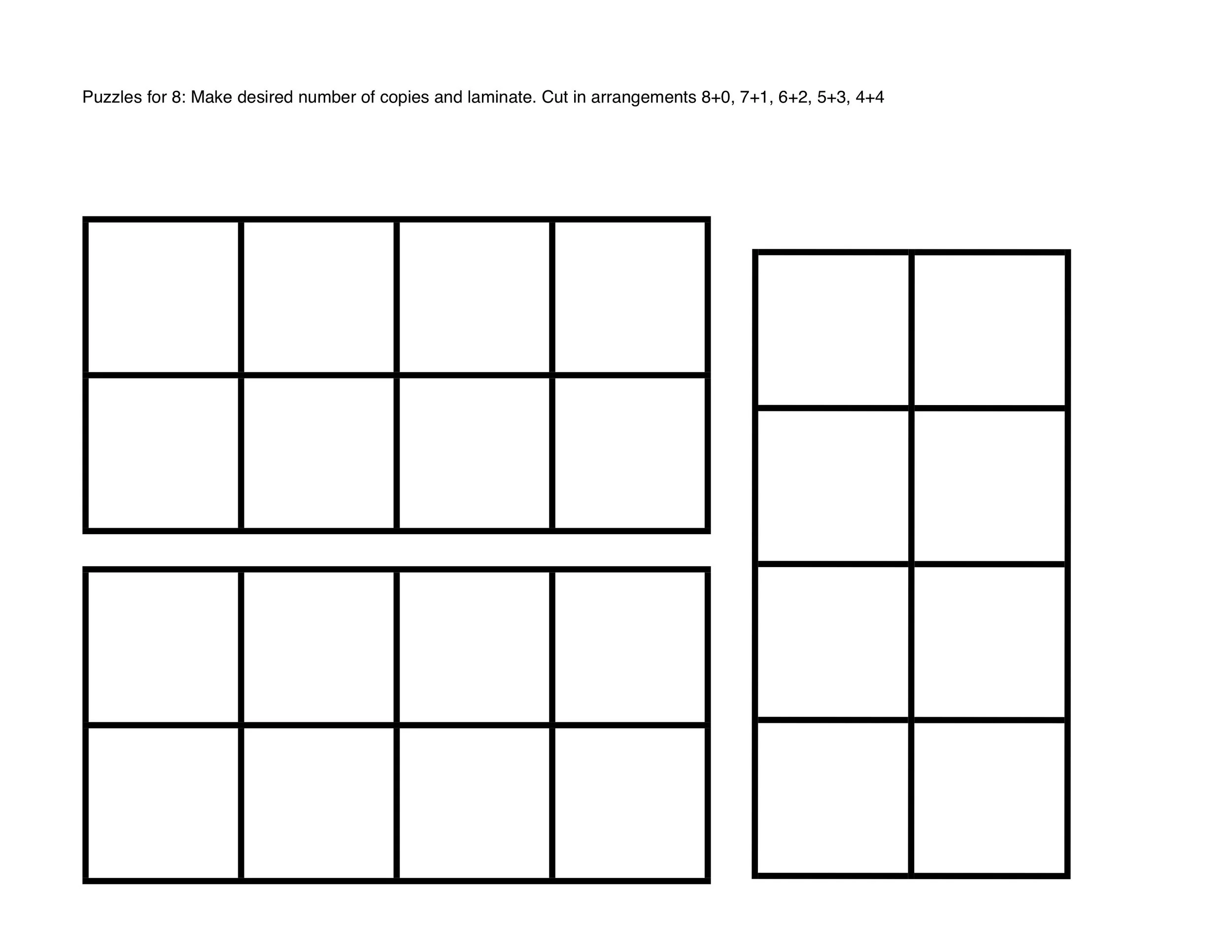 Part/Part Whole Puzzles — Kindergarten Kiosk