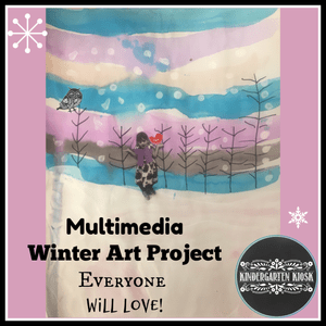 Winter Art Project — Kindergarten Kiosk