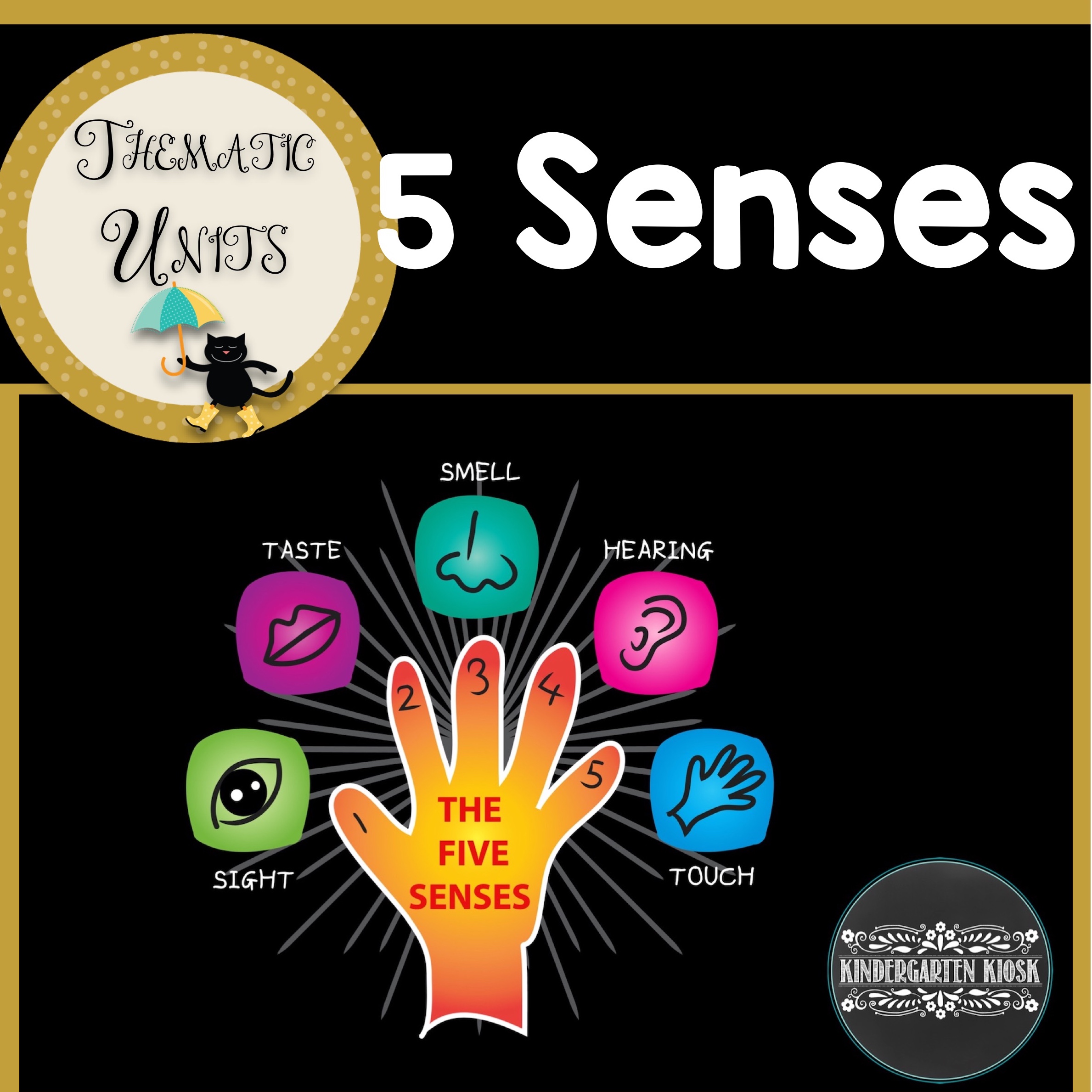 The Five Senses Chart