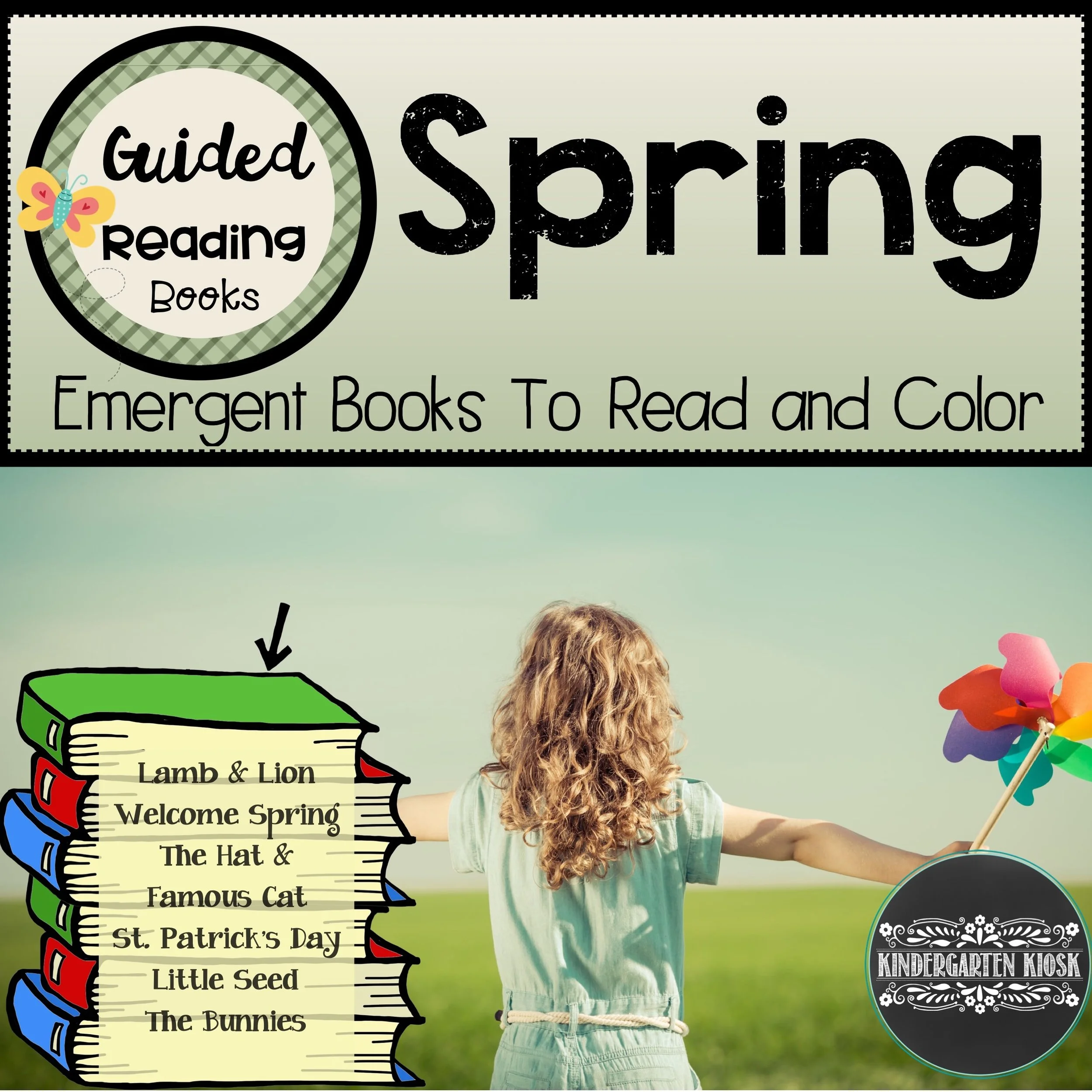 Guided Readers Spring Themes — Kindergarten Kiosk