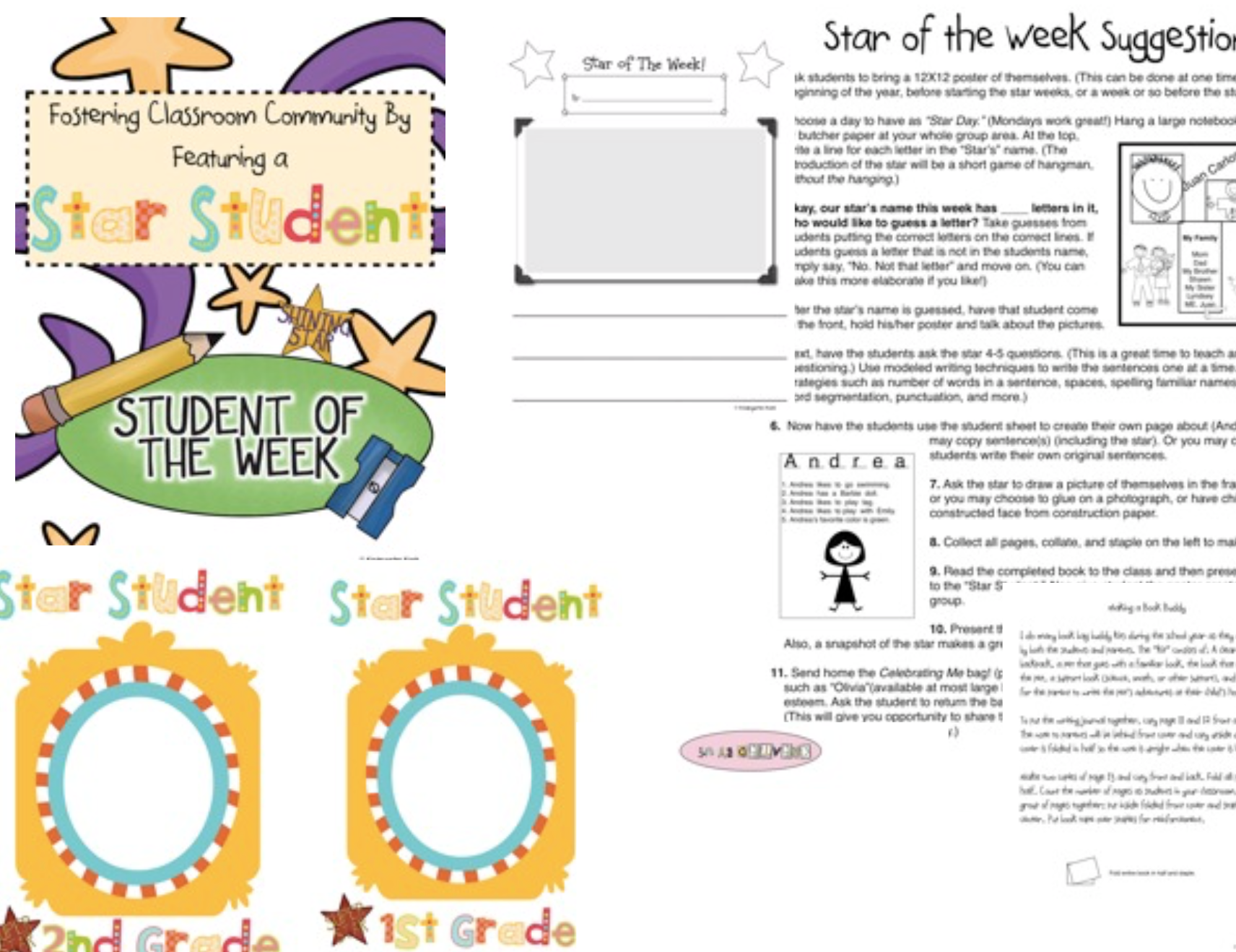 Student Of The Week Ideas