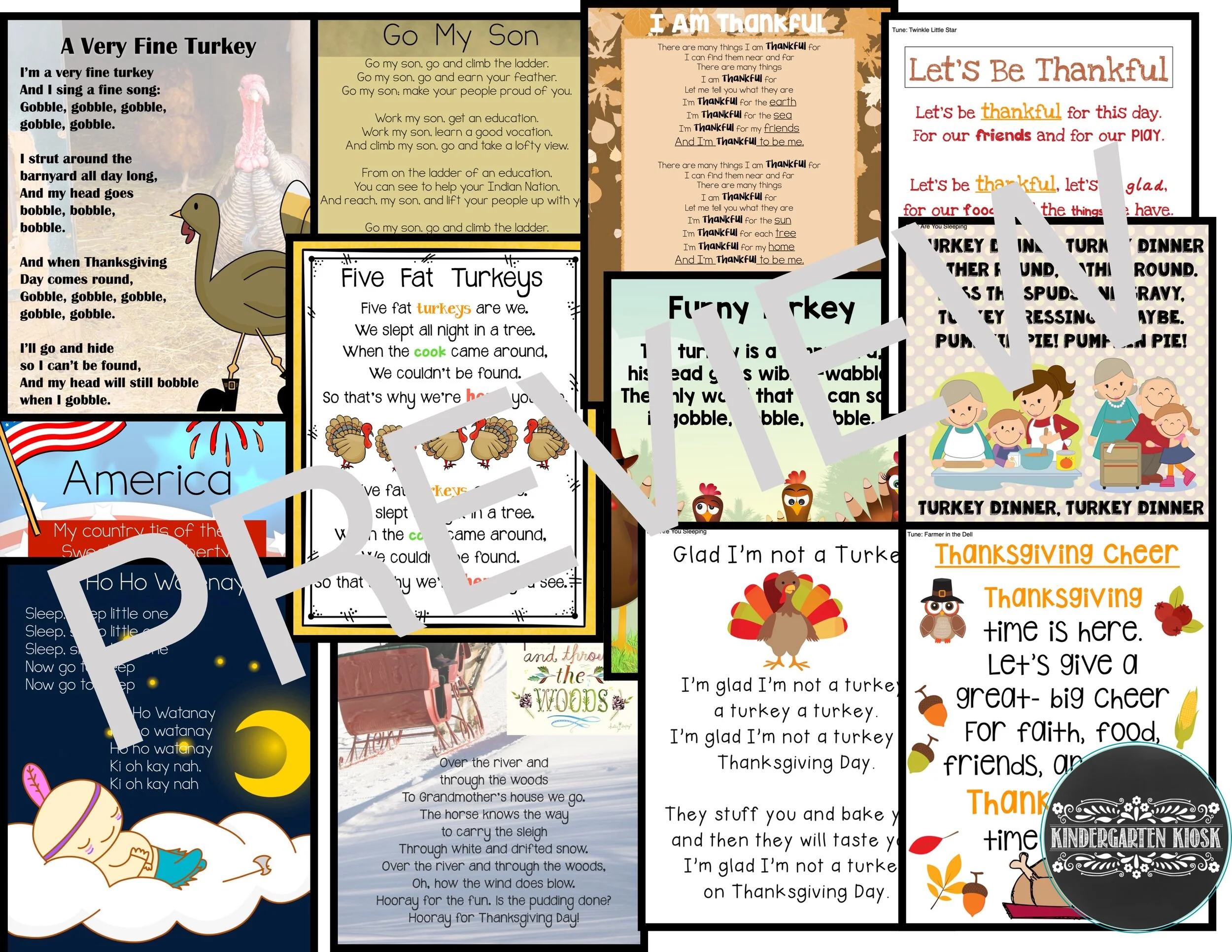 Thanksgiving Songs And Fingerplays For November Kindergarten Kiosk Thanksgiving Songs And Fingerplays For November Kindergarten Kiosk