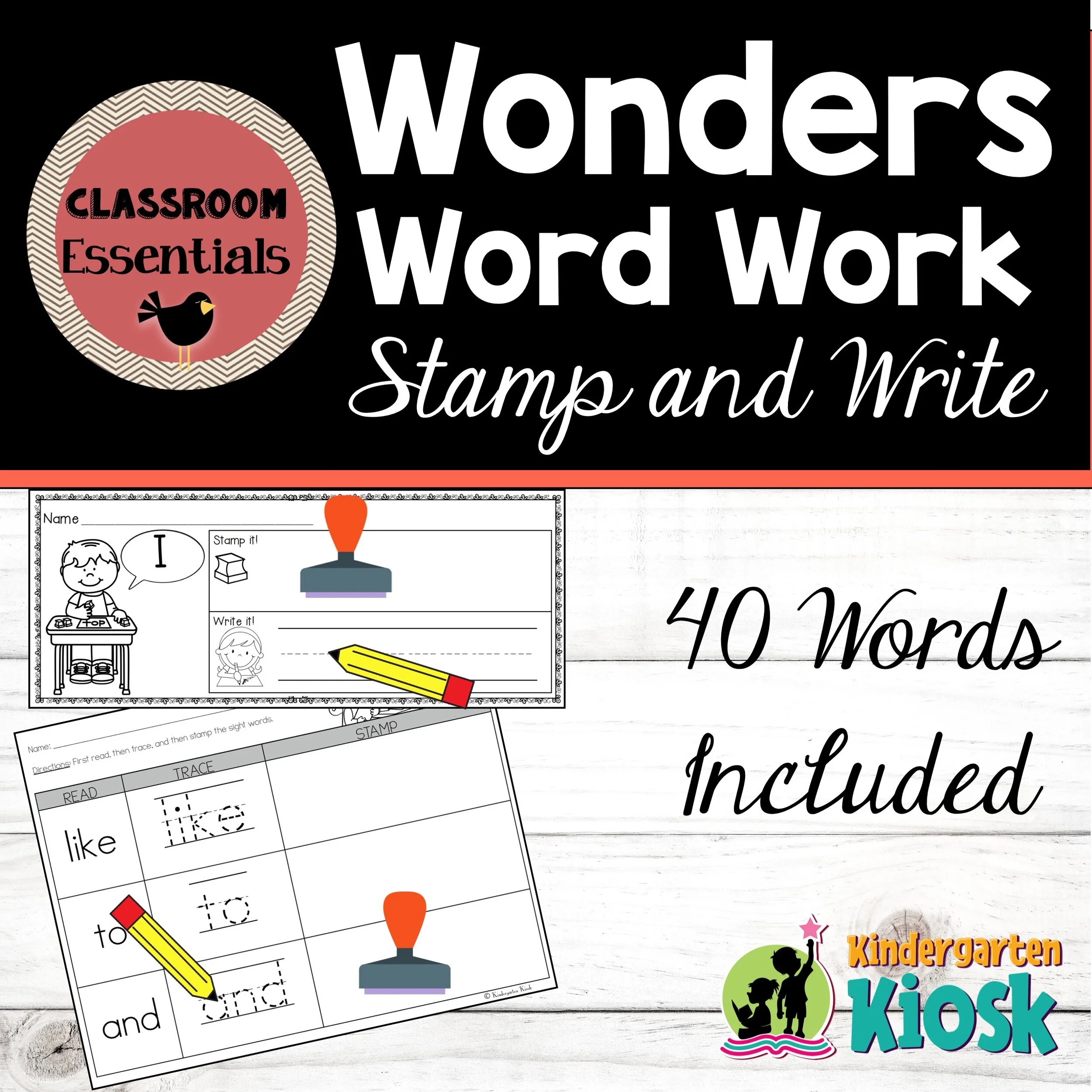 Sight Words — Kindergarten Kiosk