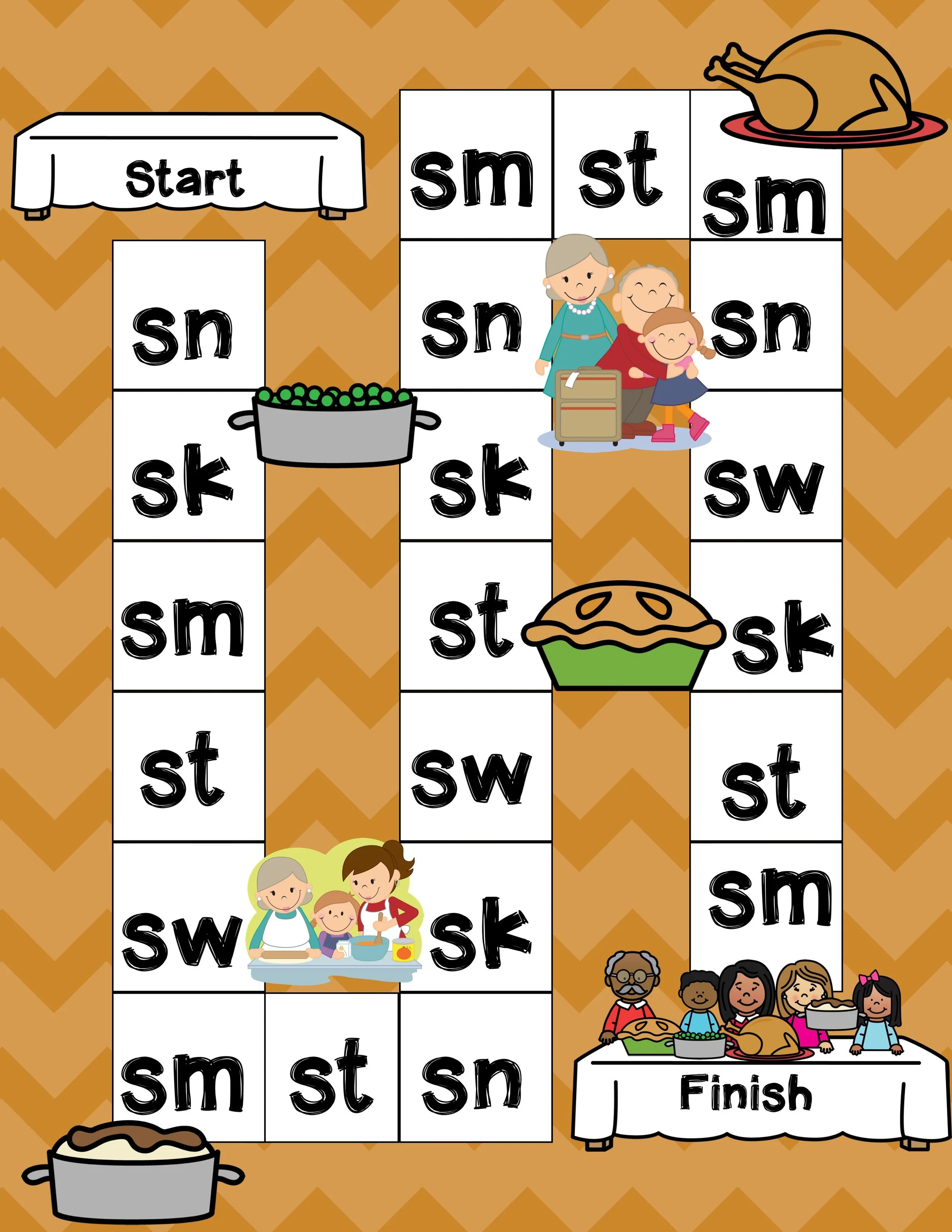 Consonant Blends Games S Consonant Blends Game Science Of Reading