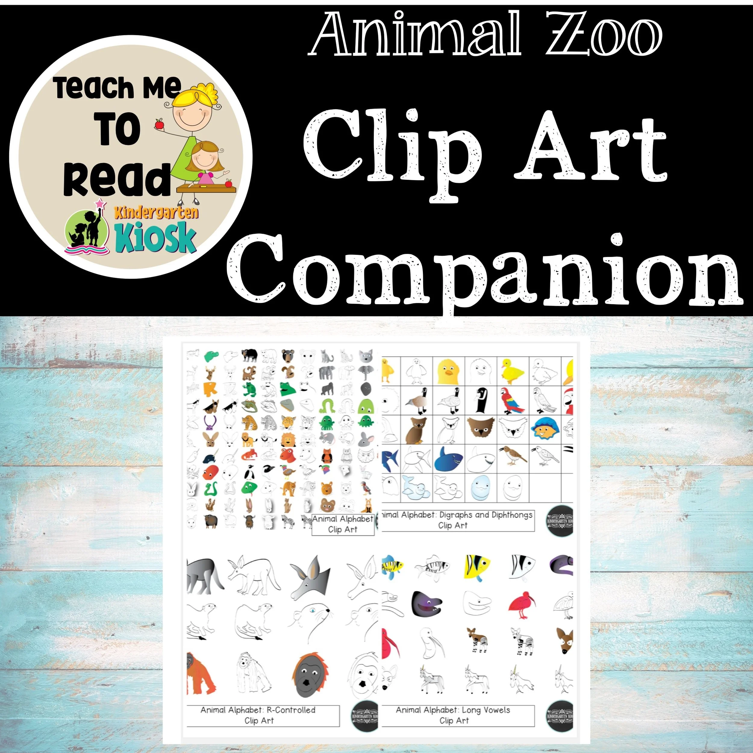 Zoo Animals Clip Art