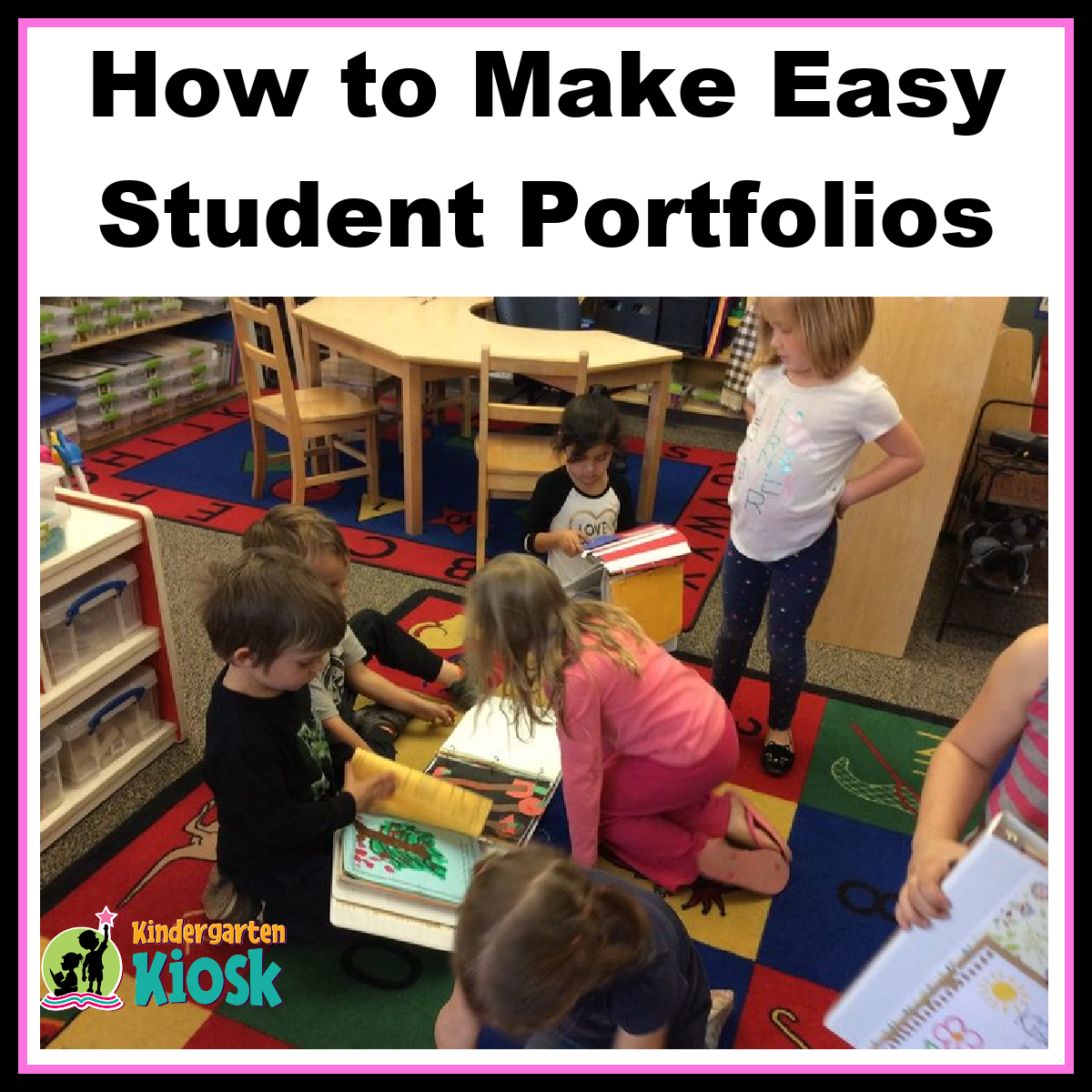 Step-By-Step Kindergarten Portfolio — Kindergarten Kiosk