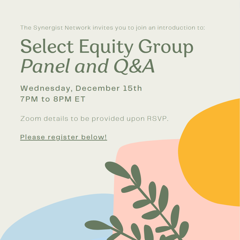 Events — Synergist Network