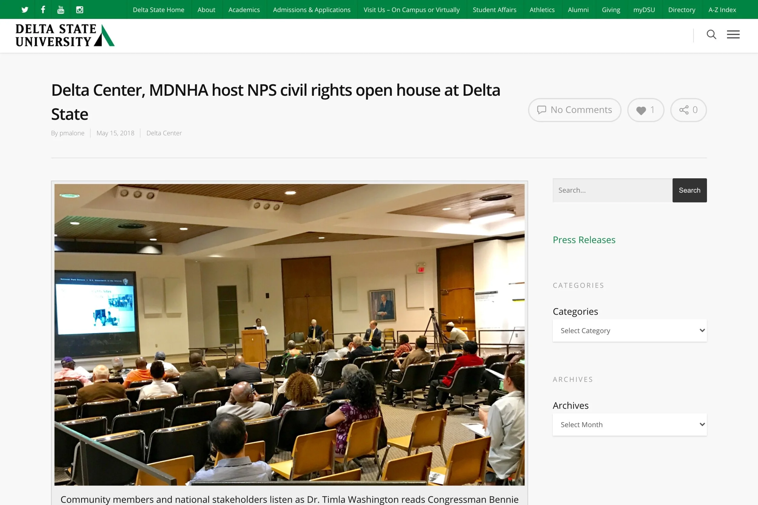 Mississippi Delta Civil Rights Heritage Archive — Mississippi Delta ...