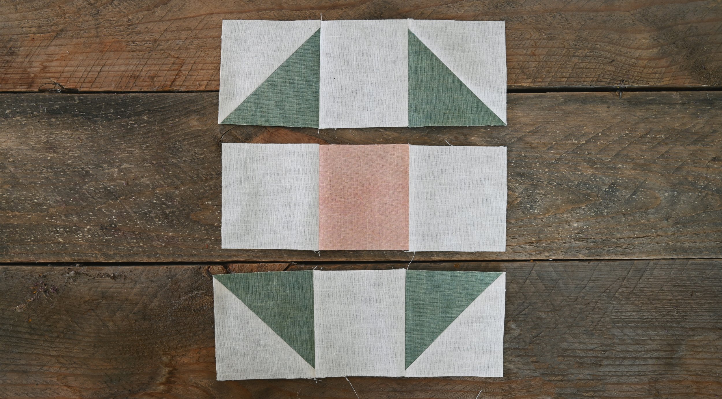 How to Make a Quilt Block and HST's from Scratch — Farm & Folk