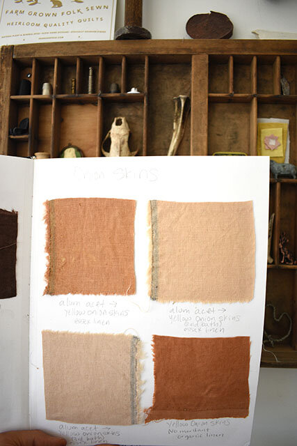 Natural Dye Series Post 3: Dyeing Fabric Yardage — Farm & Folk