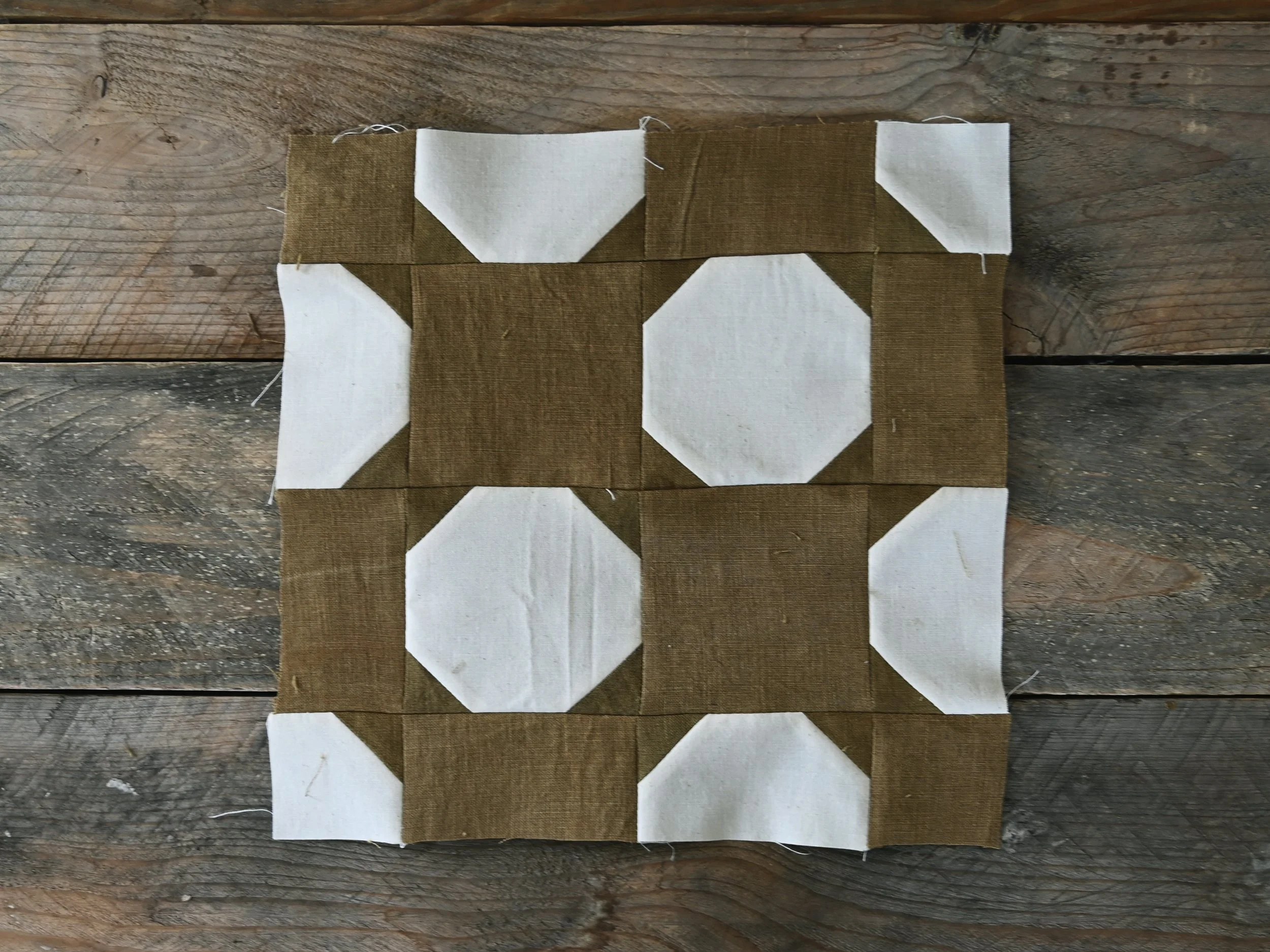 Snowballs quilt block tutorial — Farm & Folk
