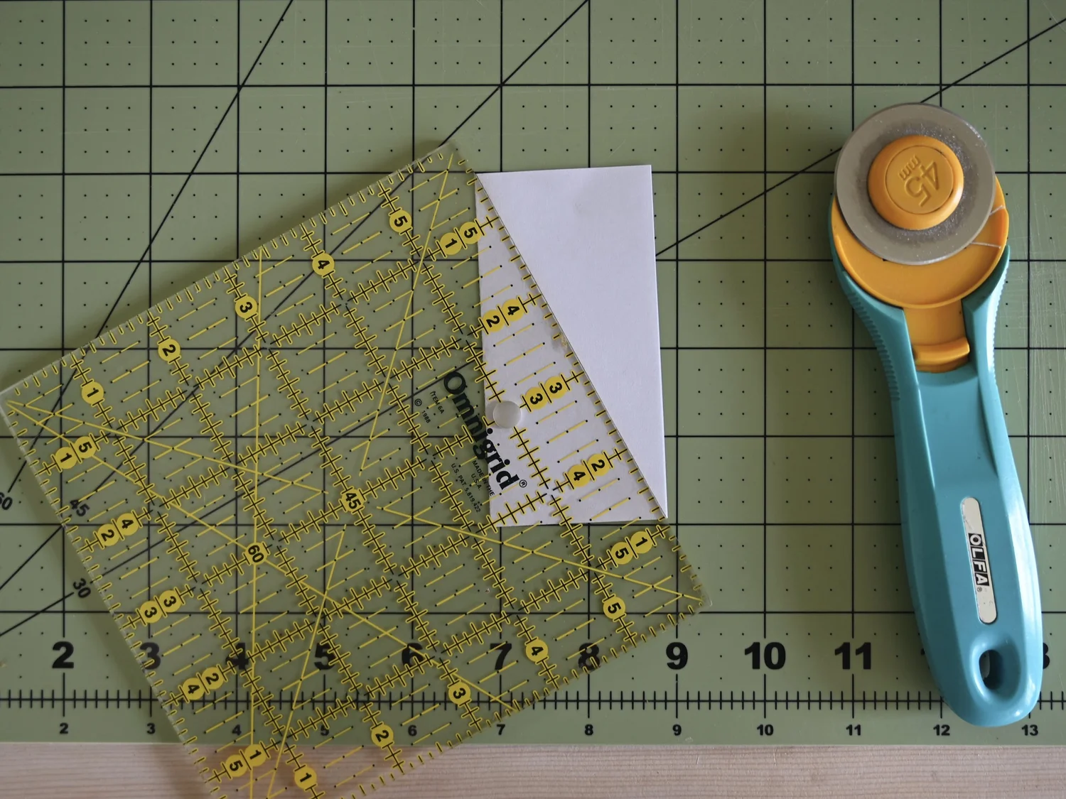 Triangle in a Square Quilt Block Tutorial — Farm & Folk