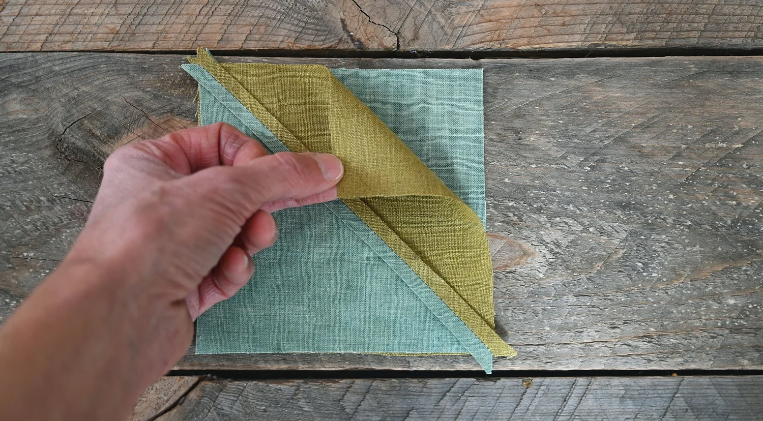Quarter Square Triangle Tutorial — Farm & Folk