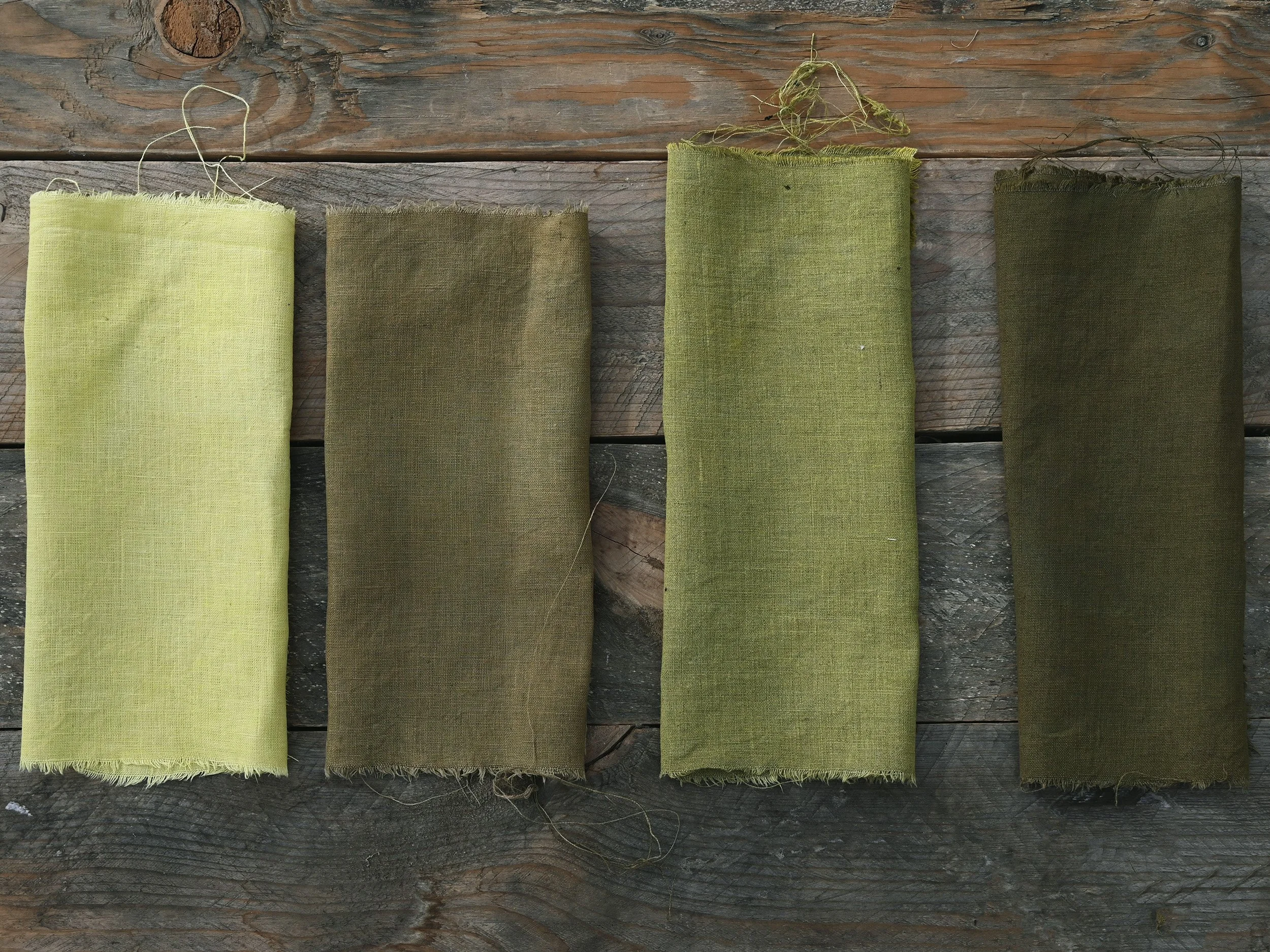 Naturally Dyed Greens Without Indigo — Farm & Folk
