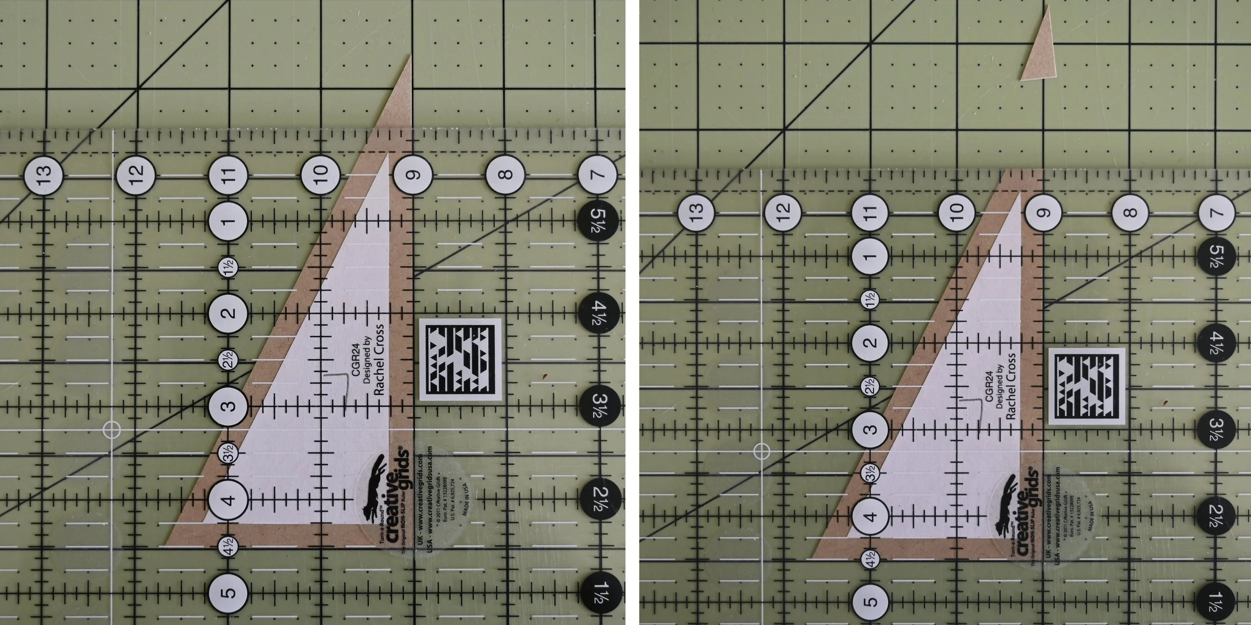 Triangle in a Square Quilt Block Tutorial — Farm & Folk