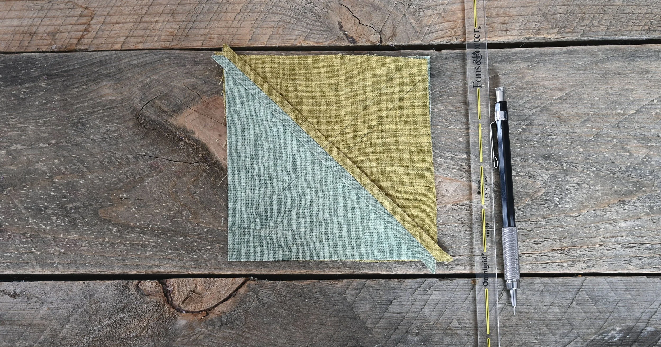 Quarter Square Triangle Tutorial — Farm & Folk