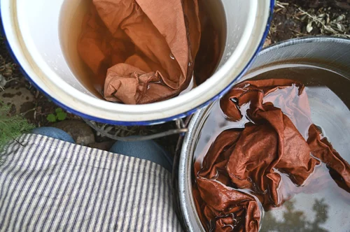 Natural Dye Series Post 2: Mordanting Cellulose Fabric — Farm & Folk