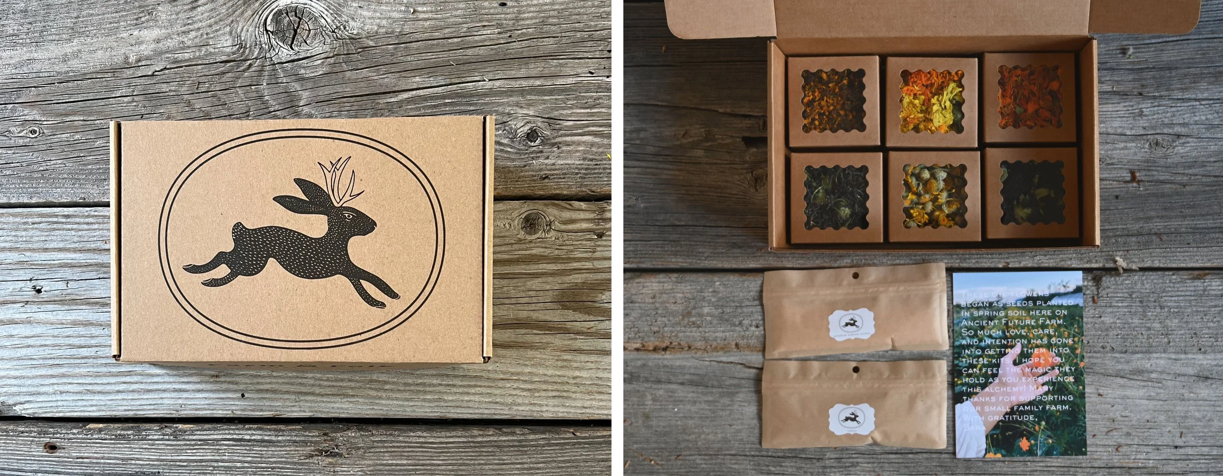 LIMITED EDITION 6-PACK DYE FLOWER SAMPLER — Farm & Folk