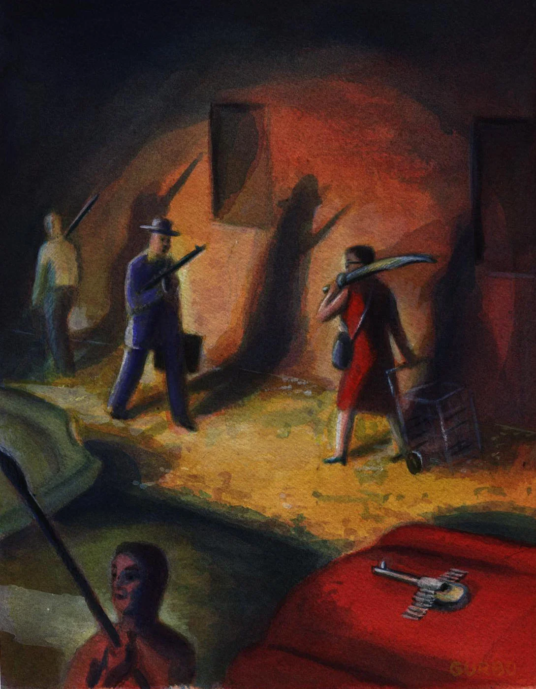 ANTHONY BRUNELLI FINE ARTS —WALTER GURBO