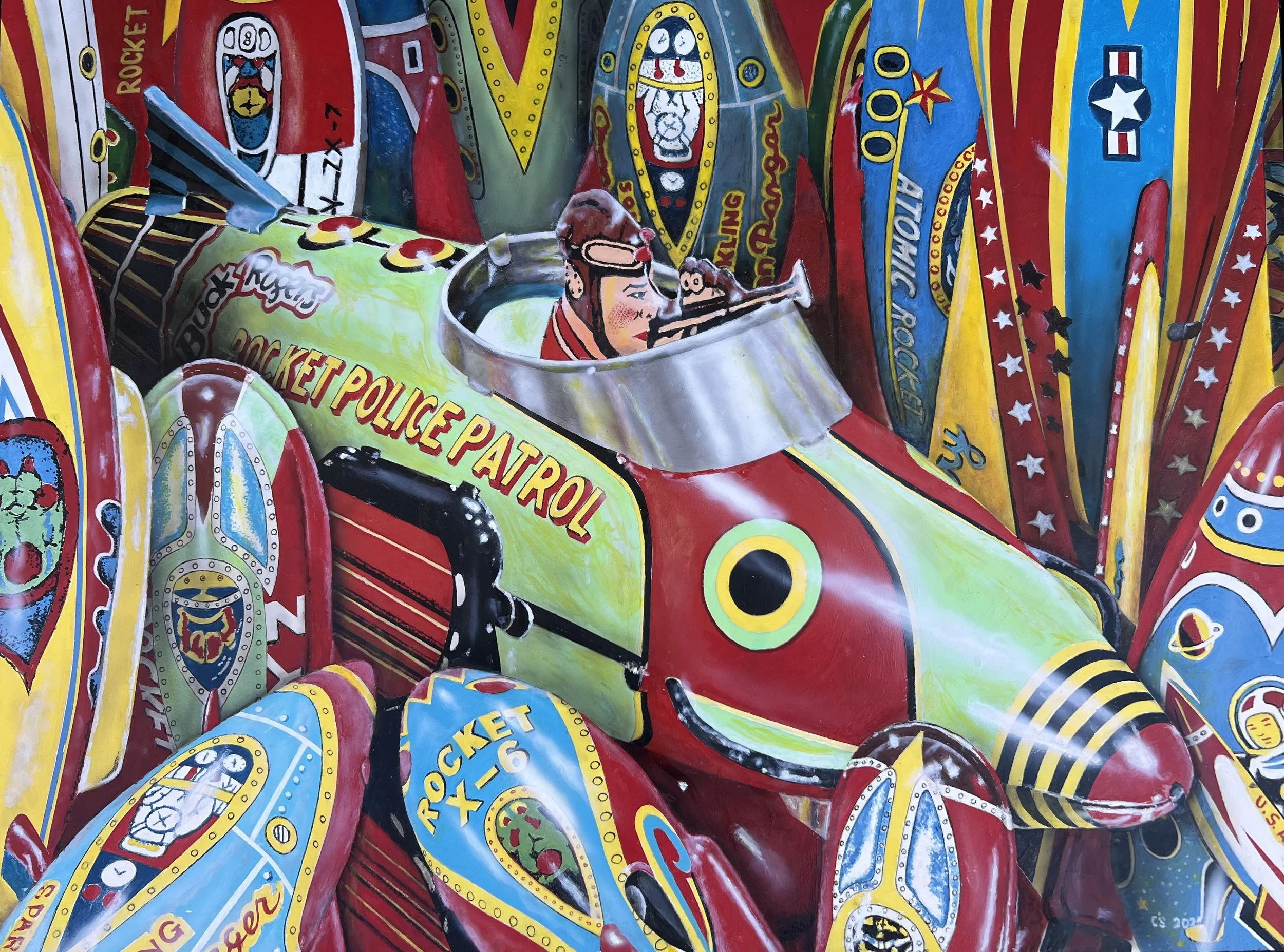 ANTHONY BRUNELLI FINE ARTS —CESAR SANTANDER- PHOTOREALIST PAINTER