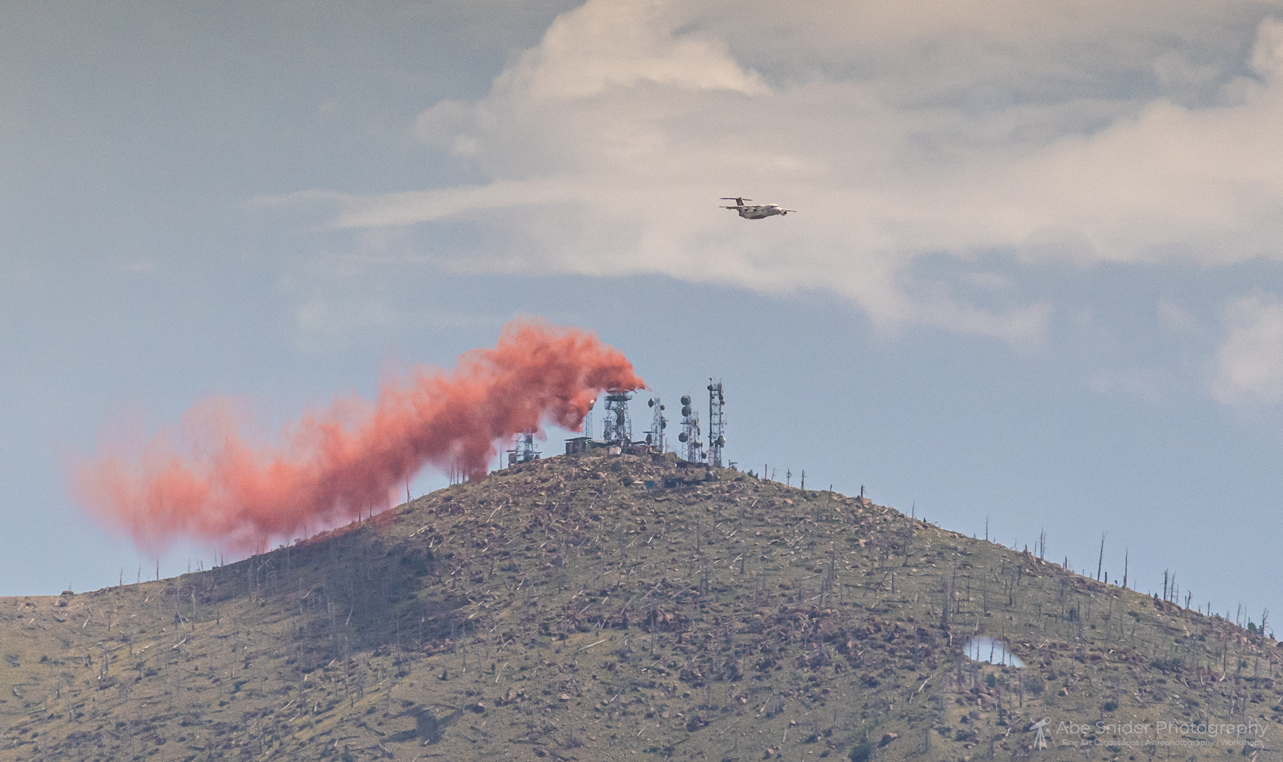 Museum Fire - Flagstaff, Arizona — Abe Snider Photography