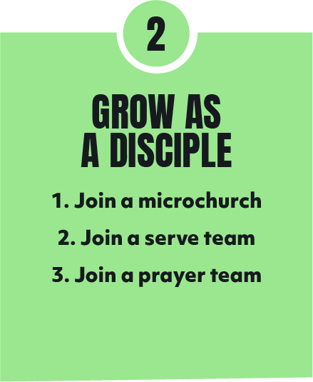 Discipleship Steps — Greenhouse Church South Florida