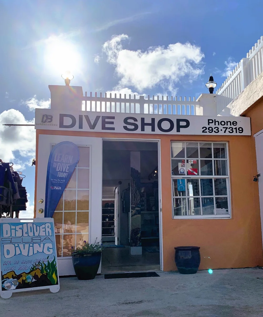 The Dive Center | Grotto Bay Beach Resort & Spa — Dive Bermuda at ...