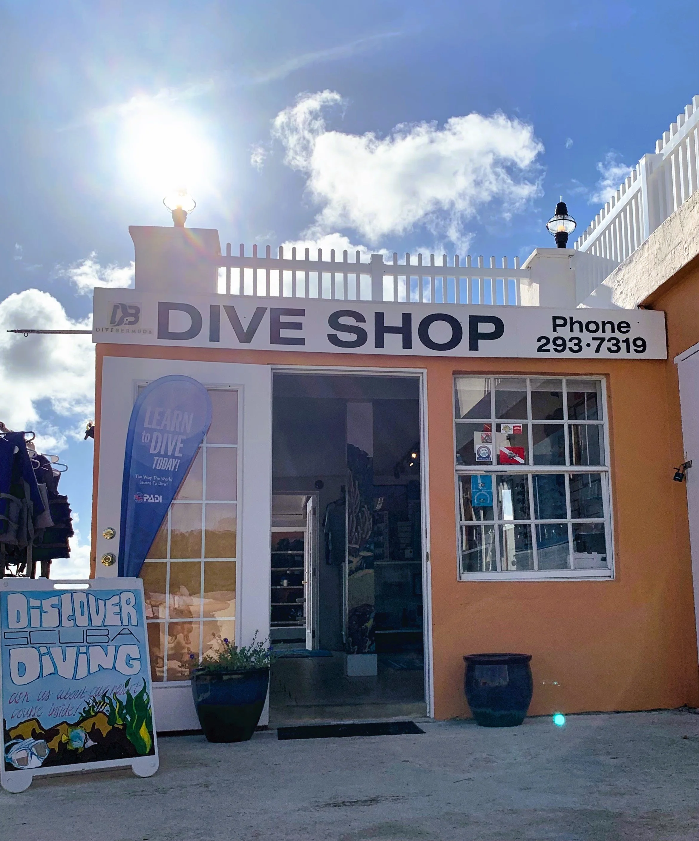 The Dive Center | Grotto Bay Beach Resort & Spa — Dive Bermuda at ...