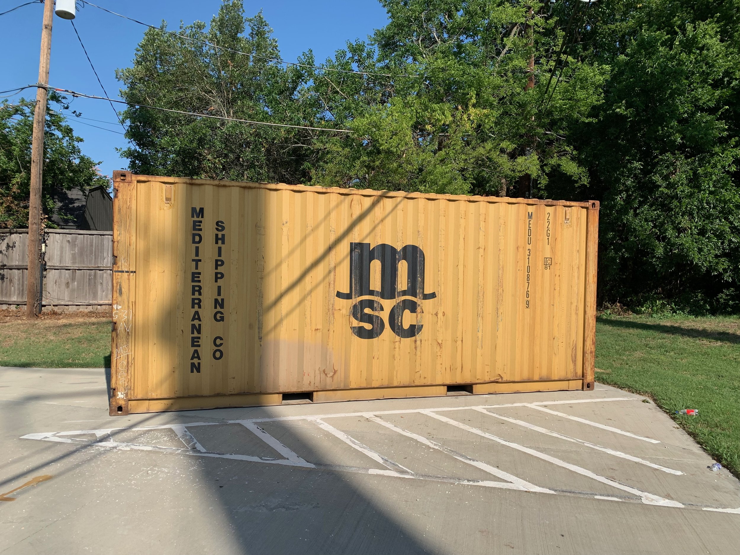 Painting Shipping Container — Friends of Northaven Trail