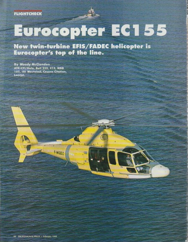 EC155 - February 1999 Professional Pilot — Flying Low Productions
